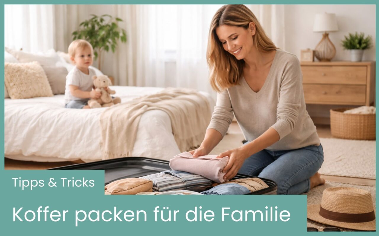 Koffer packen für die Familie: Praktische Hacks & Packlisten für ...
